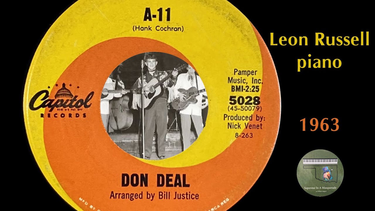 Don Deal "A-11" 1963 Leon Russell - YouTube