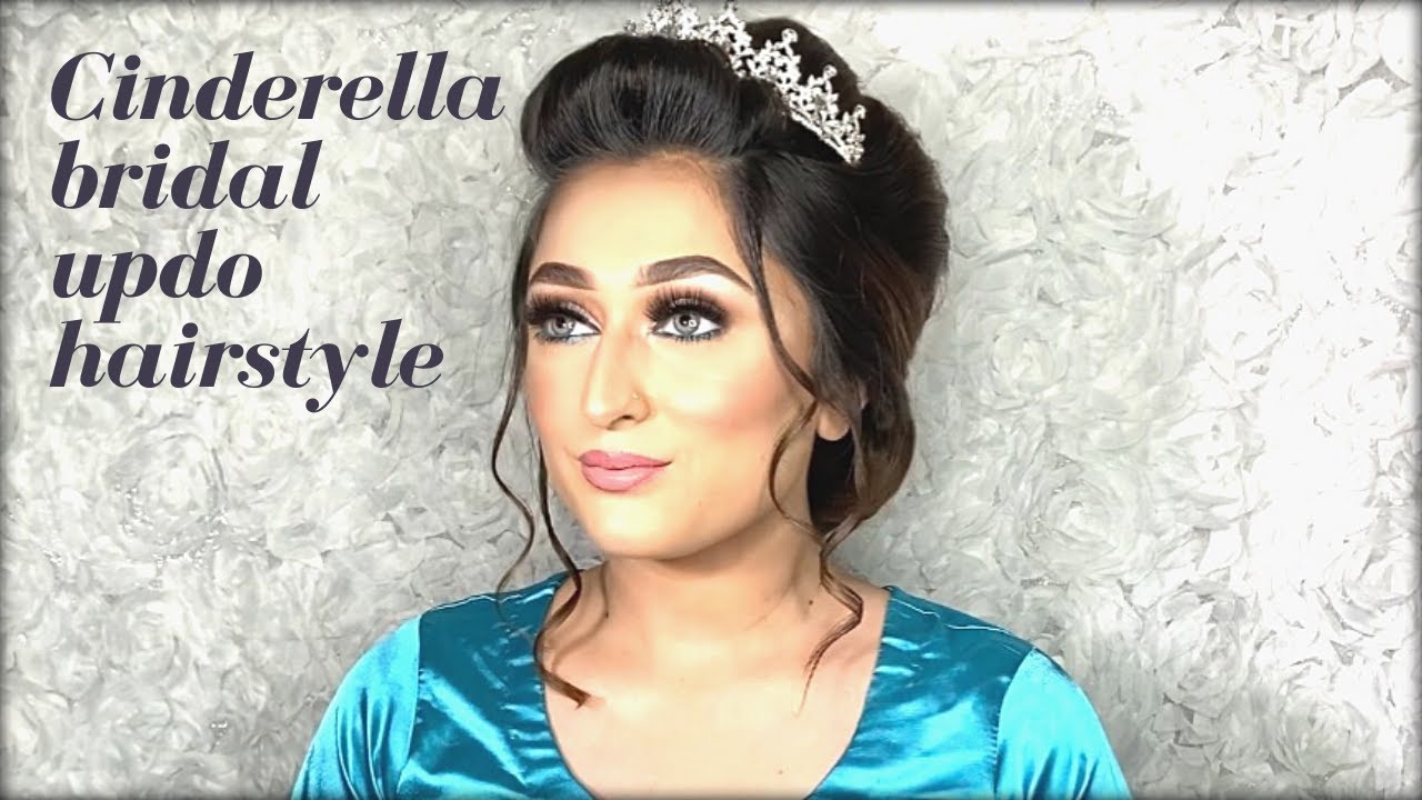 A CINDERELLA STORY | How to create a fairytale updo hairstyle with ...