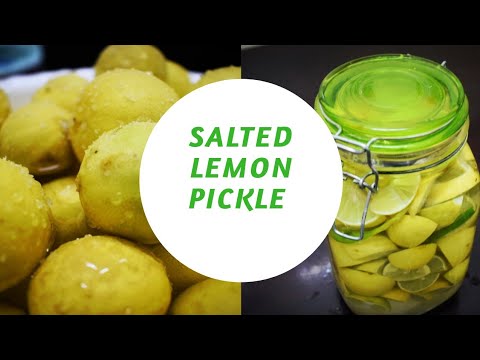Salted Lemon Pickle - YouTube