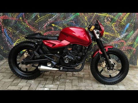 Modified Bajaj Pulsar By Suntet Garage and Pulsar modified in india and ...