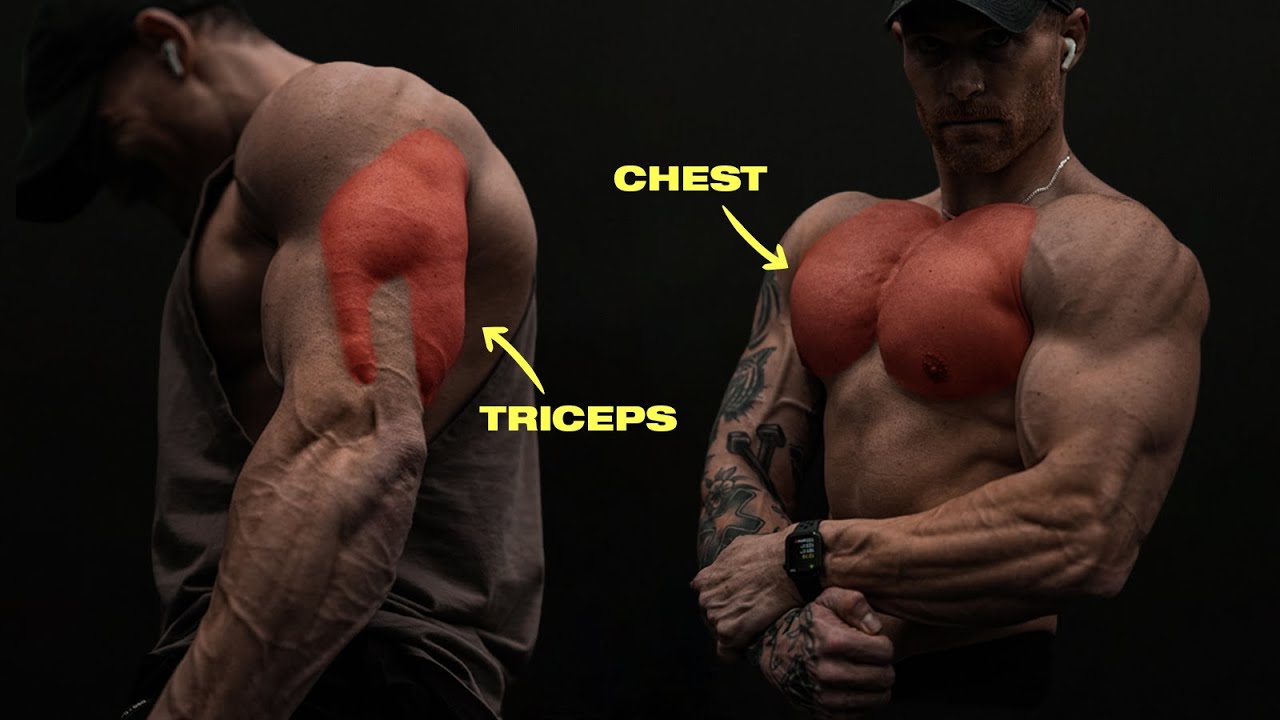 Killer Chest Tricep Workout With Pre And Post Workout Meals Youtube