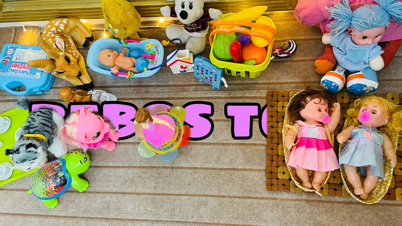 Bebo is playing with toys - YouTube