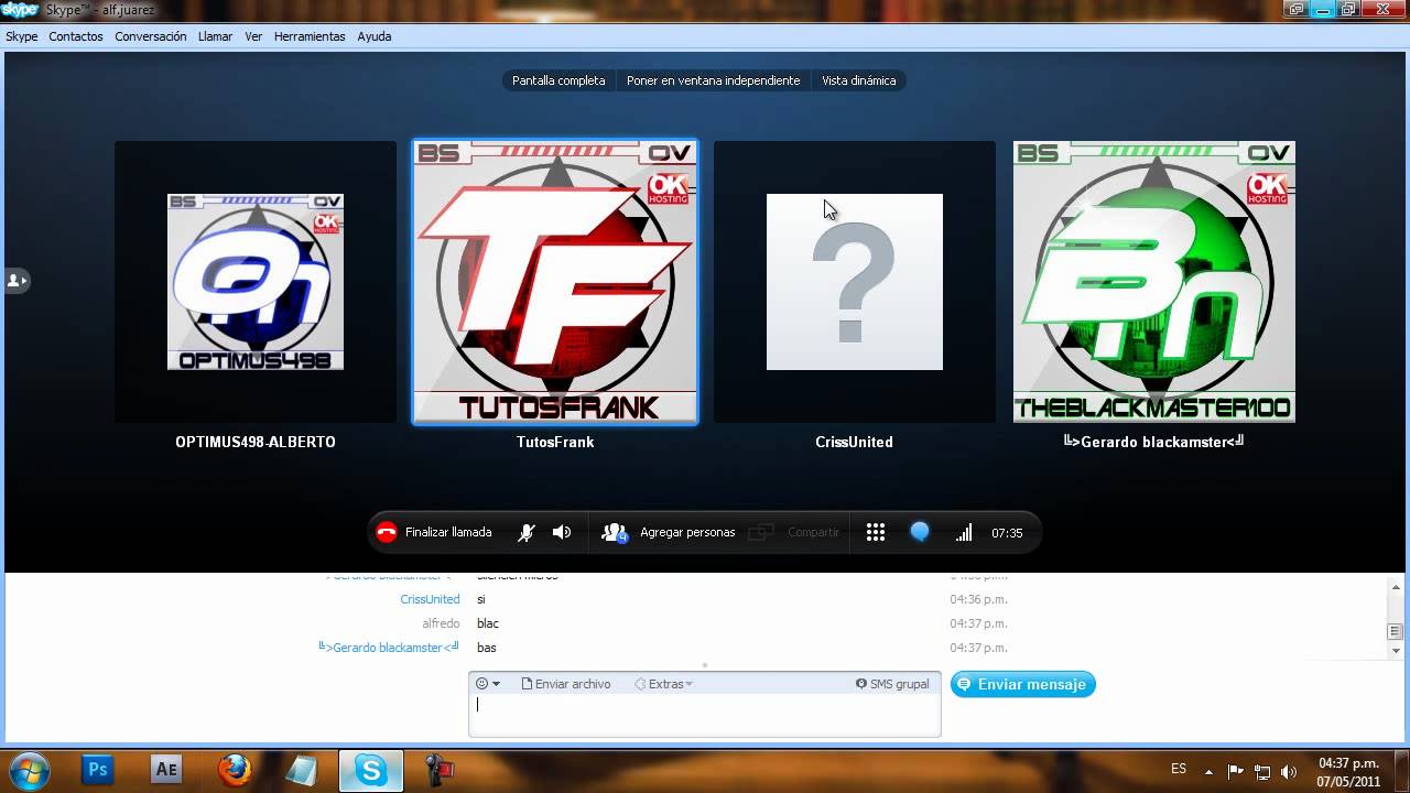 presentacion de los integrantes del TEAM [BSHD] - YouTube