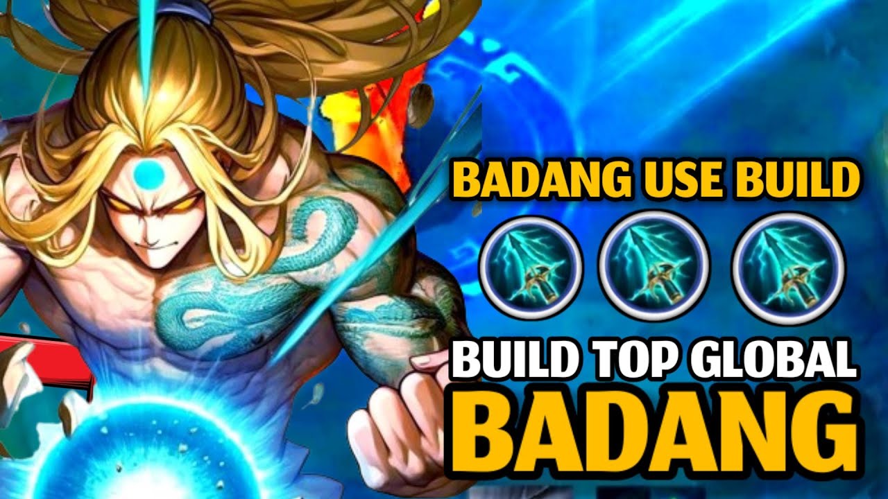COMBACK BADANG BEST BUILD TOP GLOBAL MOBILE LEGENDS - YouTube