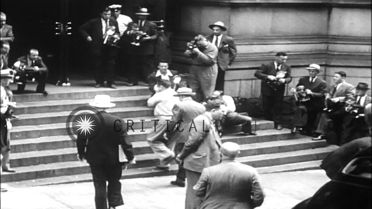 FBI officials bring in captured spies for trial in New York. HD Stock ...