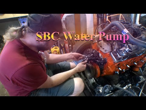 How to Replace a Water Pump (small block chevy) - YouTube