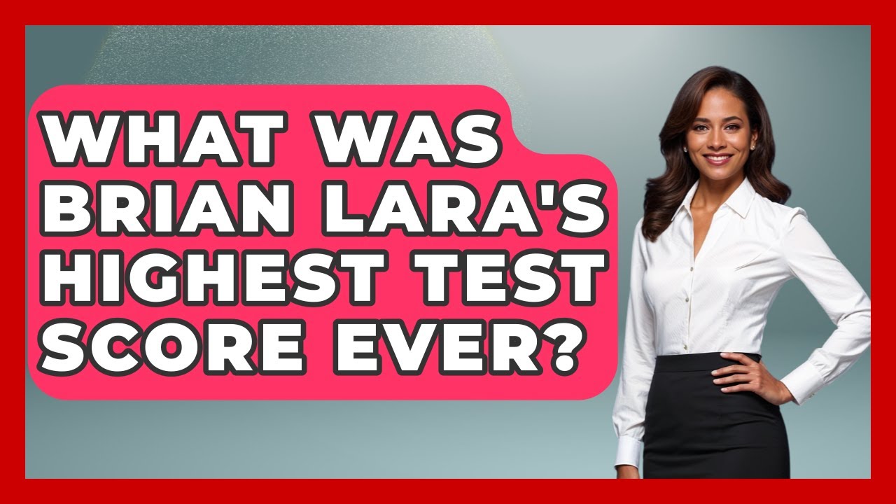 What Was Brian Lara's Highest Test Score Ever? - Go-To Cricket Guide ...
