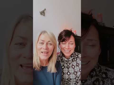 Agnes Mann and Gesine Cukrowski wish a Happy New Year and Merry ...