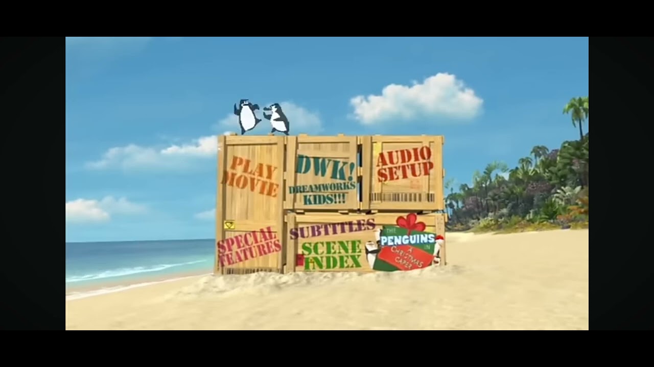Madagascar 1 DVD Menu - YouTube