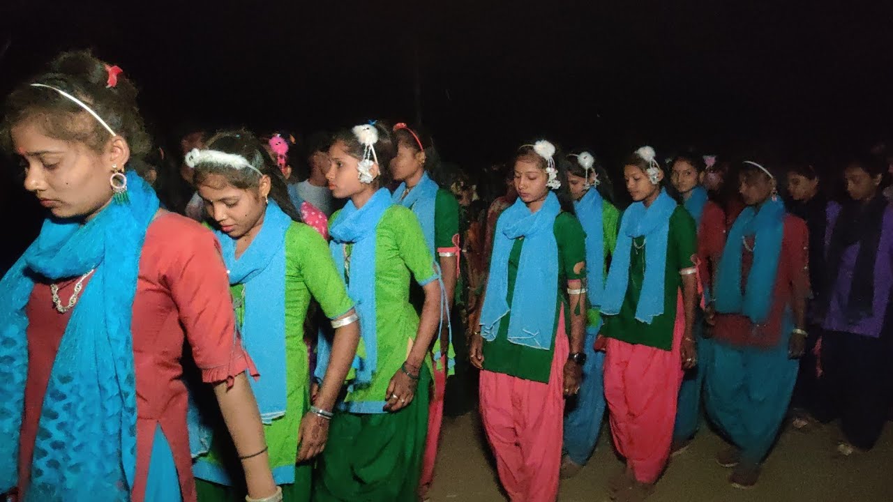 Mathwad Night shadi video 2025 !! Vishnu Bhil New Timli Dance Video ...