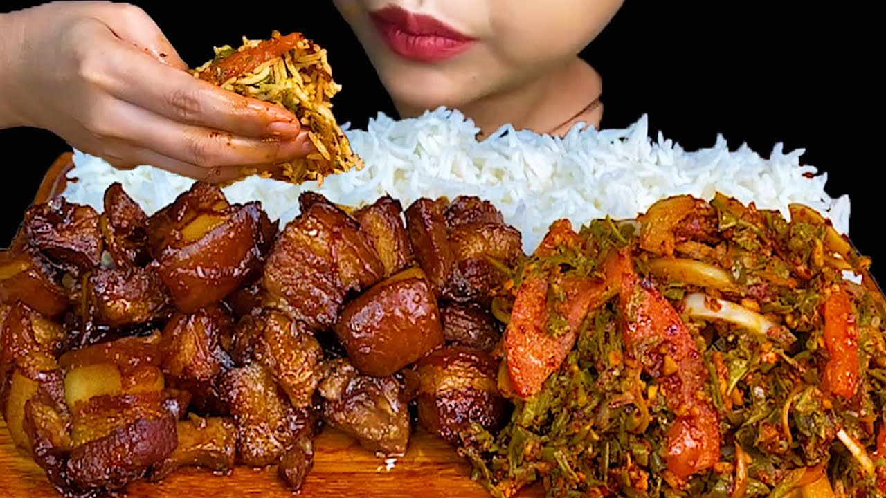 Braised Pork Belly, Pickled Three Leaved Caper Salad - YouTube