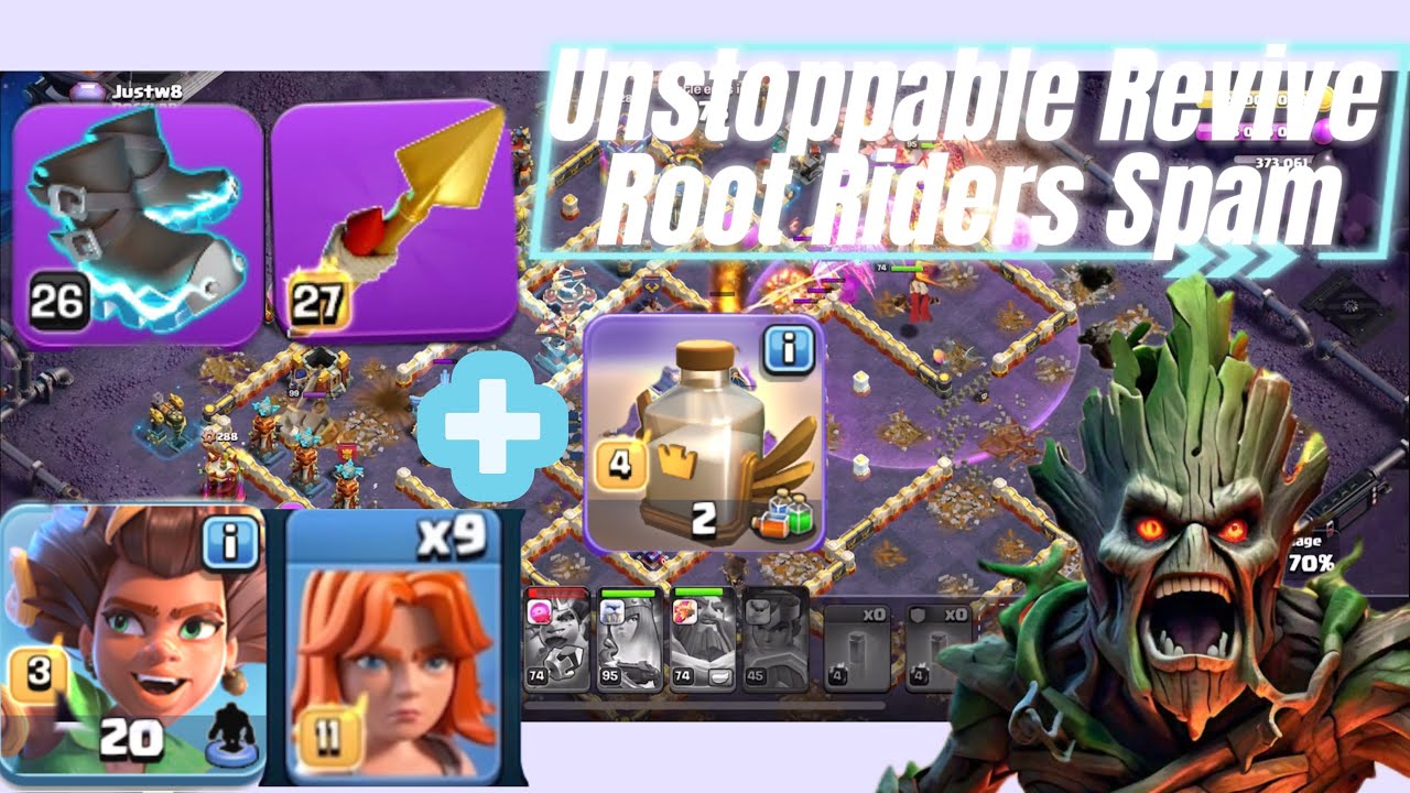 Breaking Top Bases With Revive Root Rider Spam th 17 January Season ...