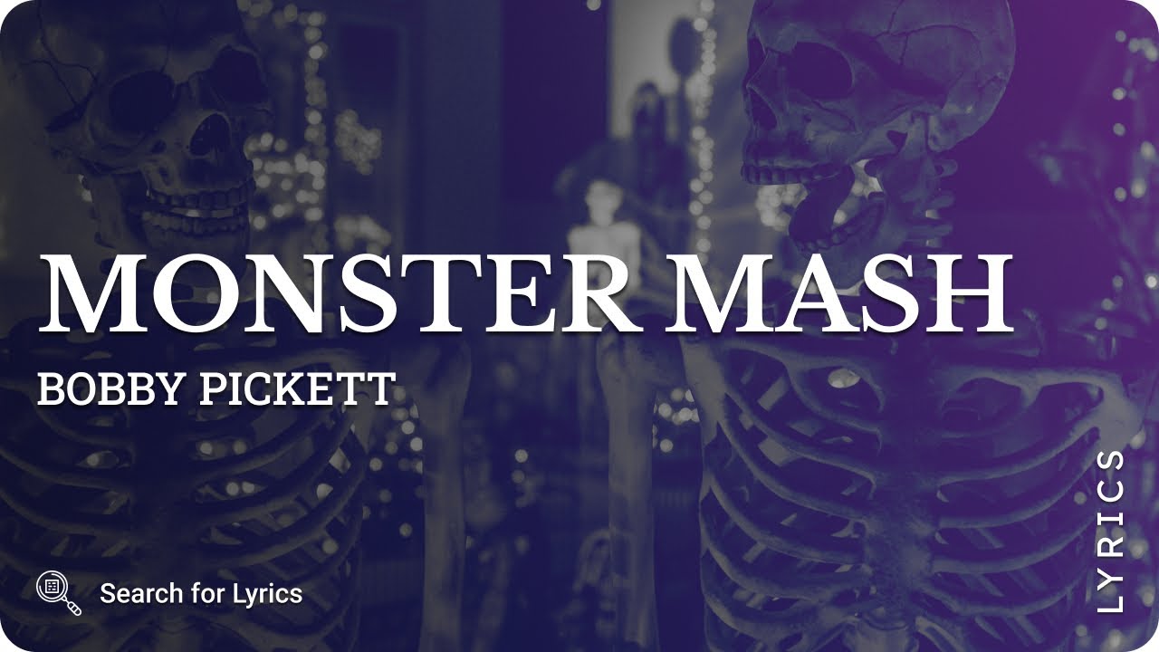 Bobby Pickett - Monster Mash (Lyrics for Desktop) - YouTube