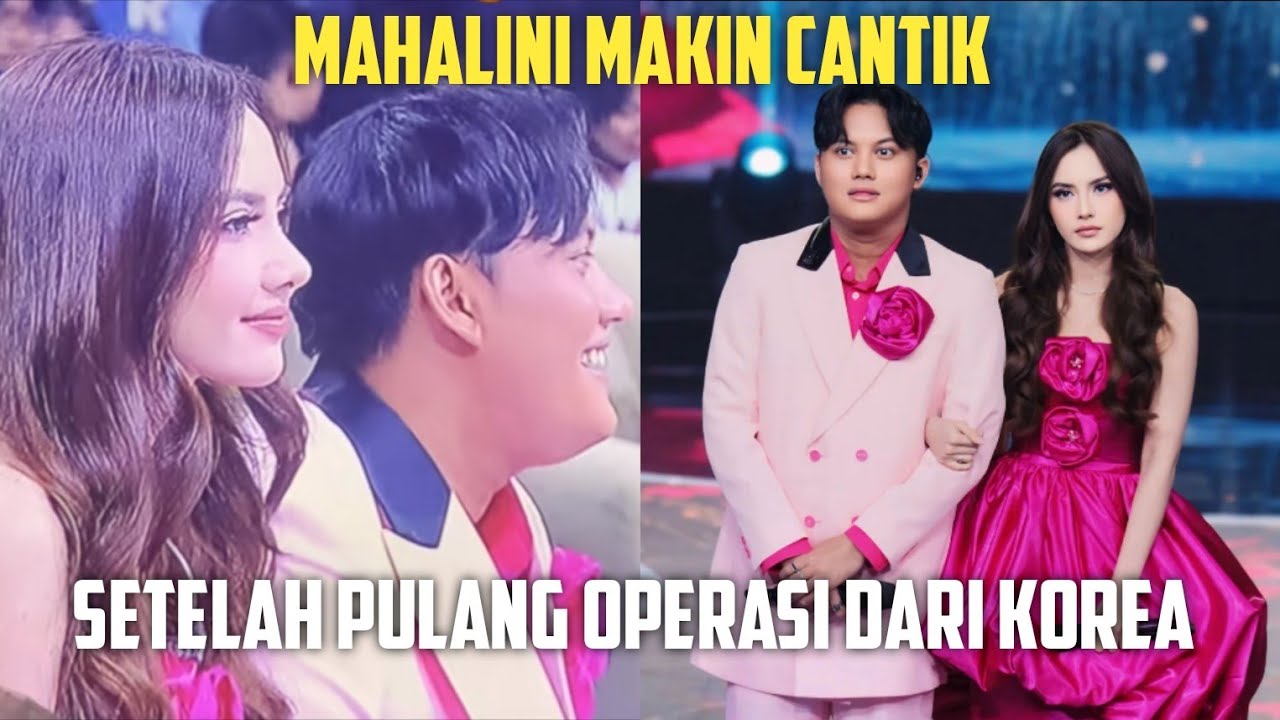 MAHALINI MAKIN CANTIK, SETELAH PULANG OPERASI DARI KOREA, HIDUNGNYA ...