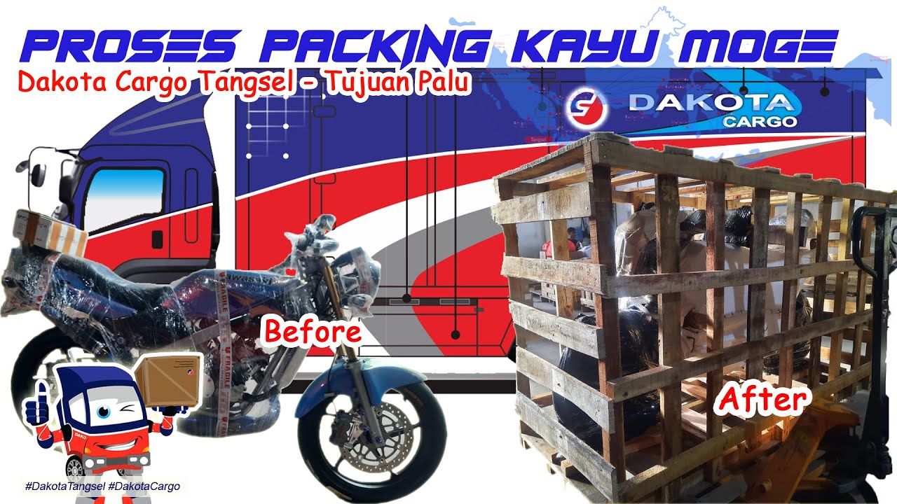 Moge Wood Packing Step By Step, Packing Bubble, Carton, Sack and Wood ...