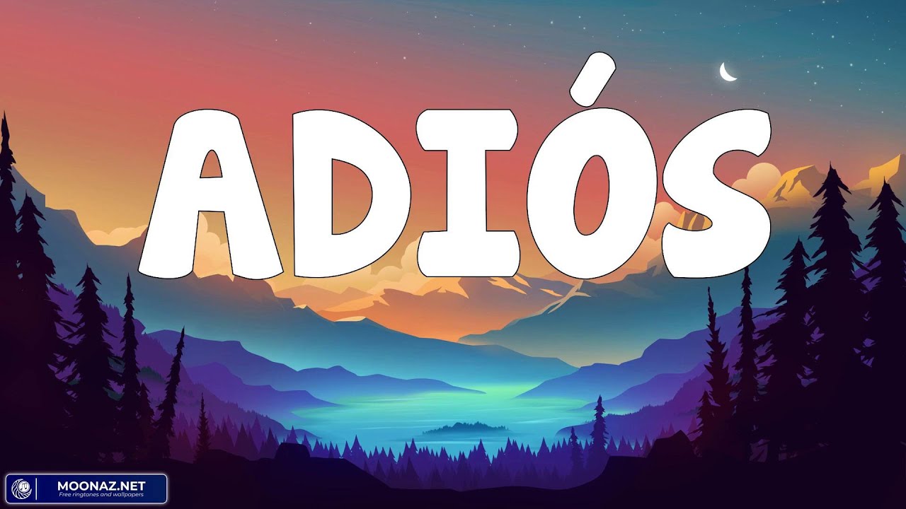 Maria Becerra - ADIÓS (Letra/Lyrics) - YouTube