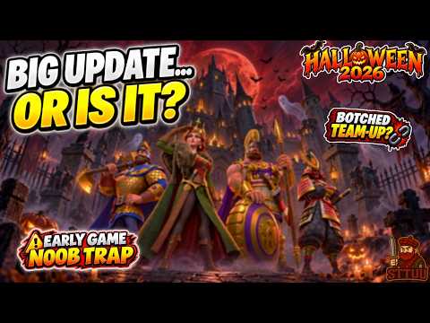 Halloween Update 1.1.12, KvK Traps & a BOTCHED Team-Up?! | Rise of Kingdoms