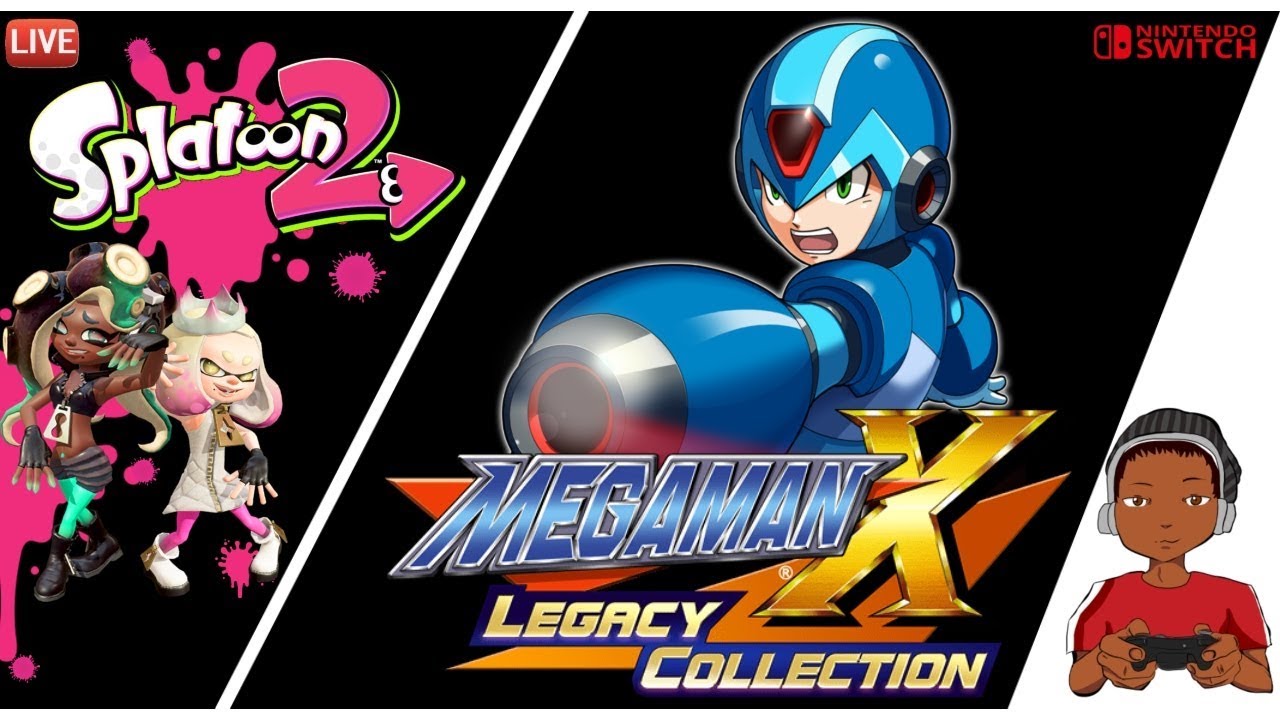 ViewtifulTV LIVE STREAMING:SPLATOON 2/MEGAMAN X LEGACY COLLECTION ...