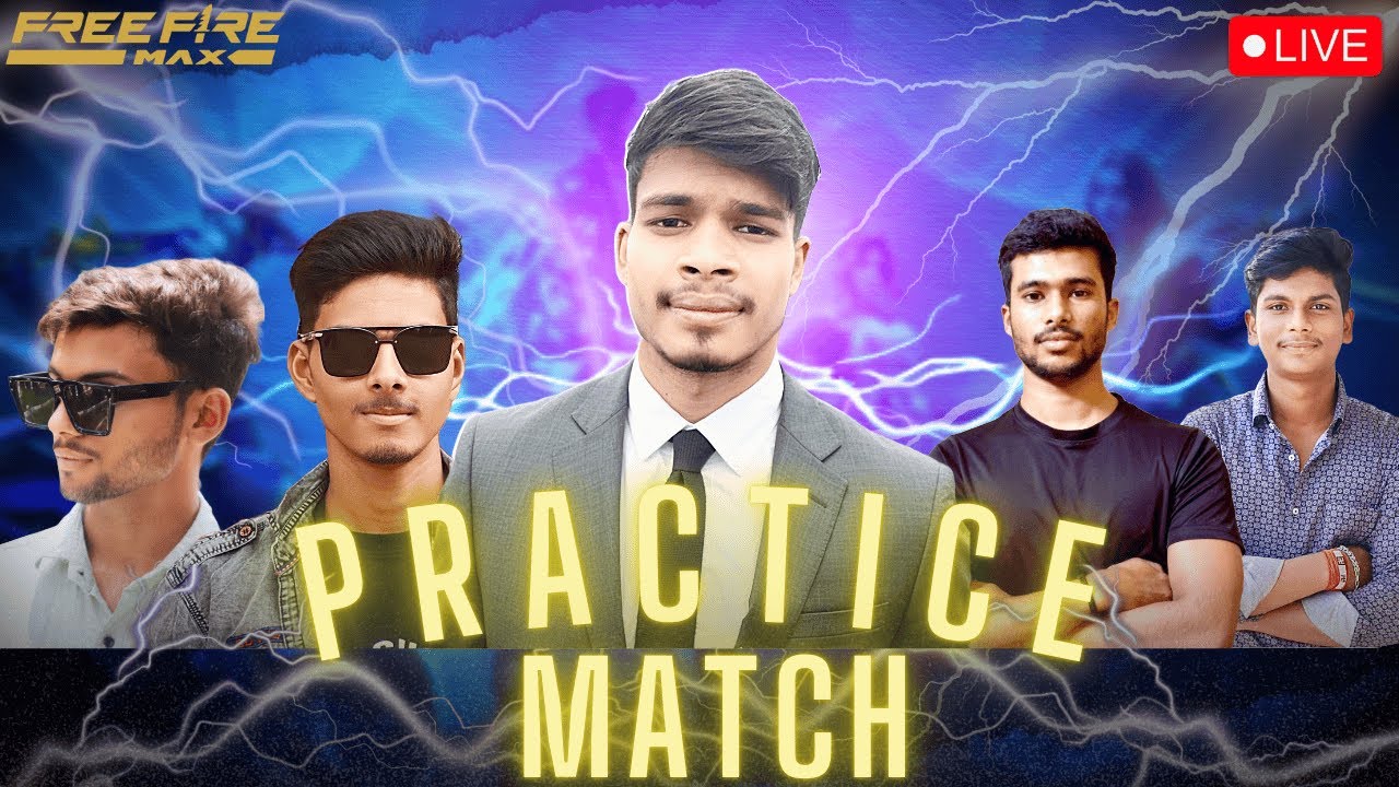 PRACTICE MATCH DAY 2 OF FREE FIRE MAX CUP || KHIROD ESPORTS - YouTube