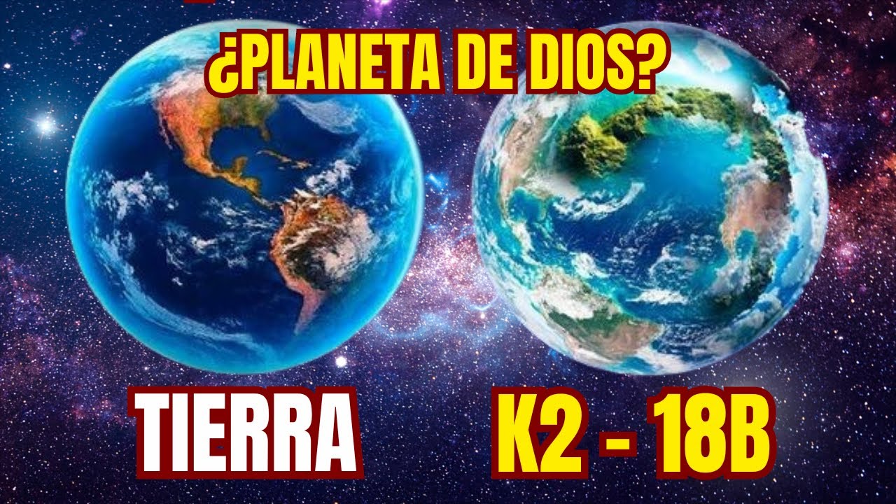 K2-18b NASA presenta Primer Exoplaneta en Zona Habitable y atmósfera con AGUA! - YouTube