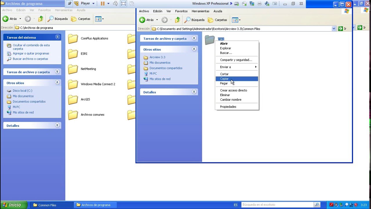 Instalar Arcview 3.3 en Windows XP, Vista, 7 para 32 y 64 bits. - YouTube