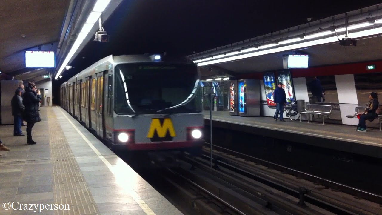 RET Metro Type T aankomst Gerdesiaweg (met nieuwe Drims!) richting ...