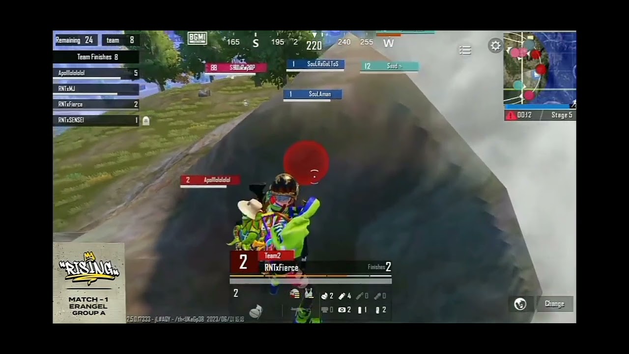 Team Mortal 🚀 vs Team Sensei🔥| Team Sensei wipes team Mortal 💪 | Fierce ...