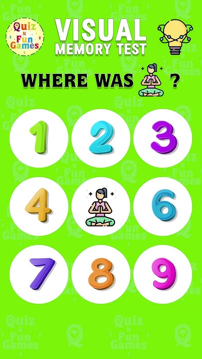 Visual Memory Test | Quiz N Fun Games | Shorts 32 - YouTube