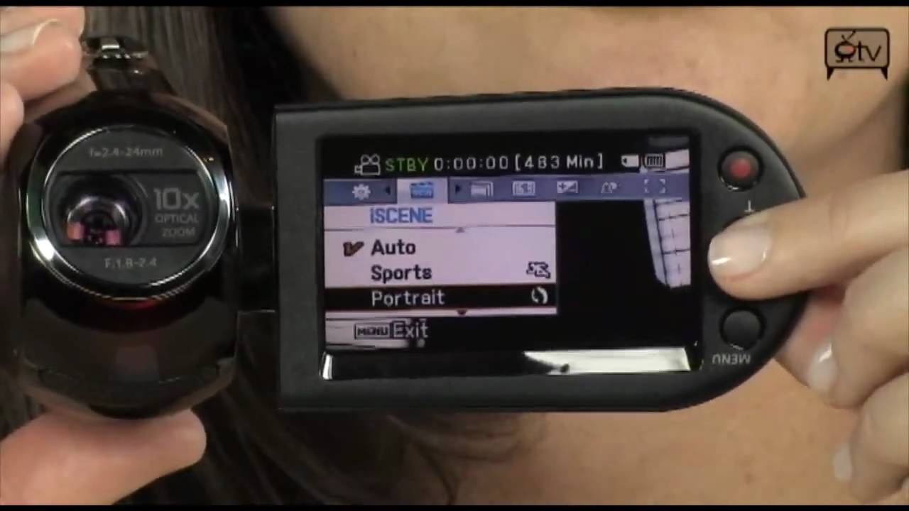 Samsung SMX-C10 Flash Memory Camcorder - YouTube