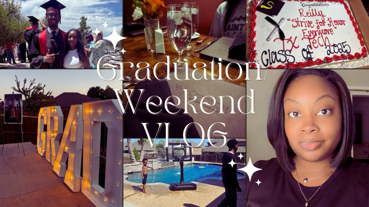 VLOG — Graduation & Weekend Vibes with Family - YouTube