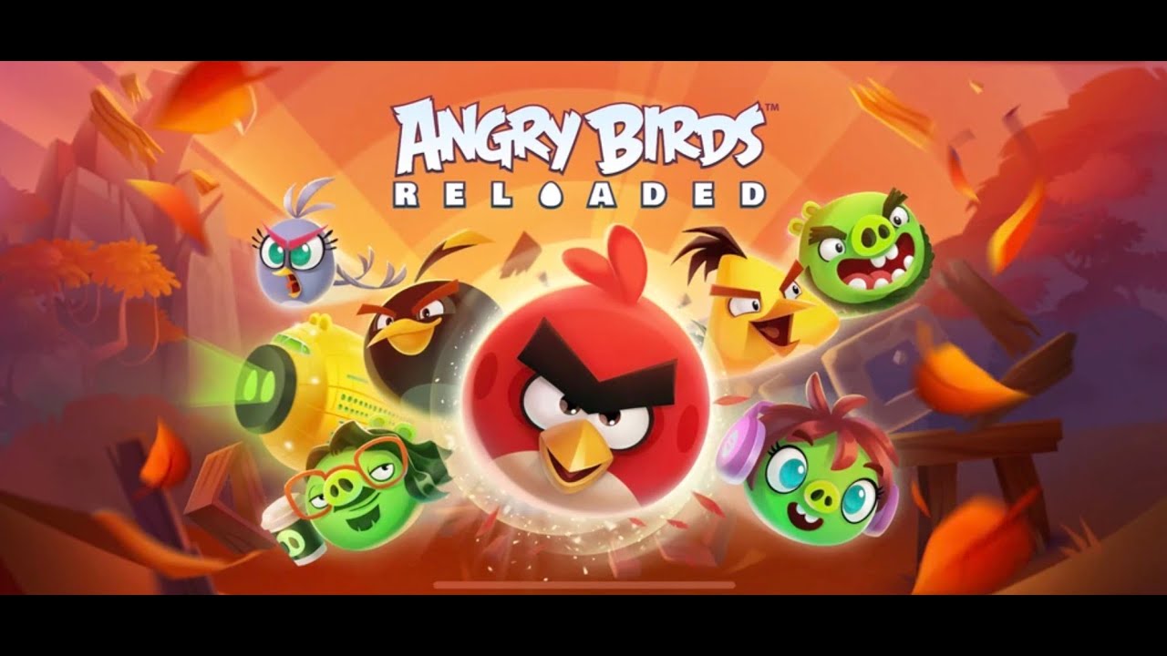Angry Birds Reloaded Off the Menu Levels 1-15 - YouTube