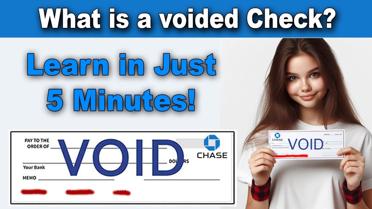 What is a Voided Check? Learn in Just 5 Minutes! - YouTube