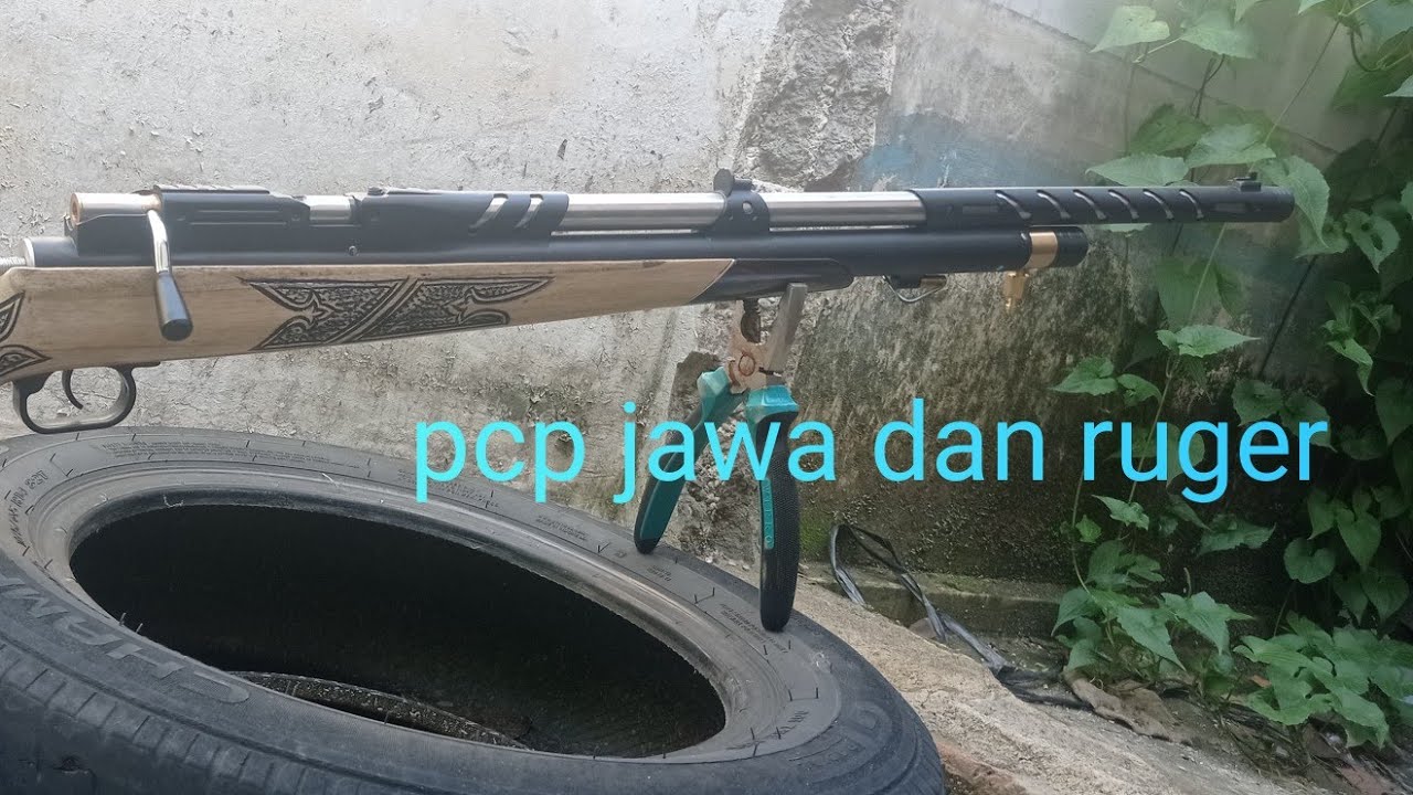PCP RUGER 5000PSI , PCP JAWA 5000PSI - YouTube