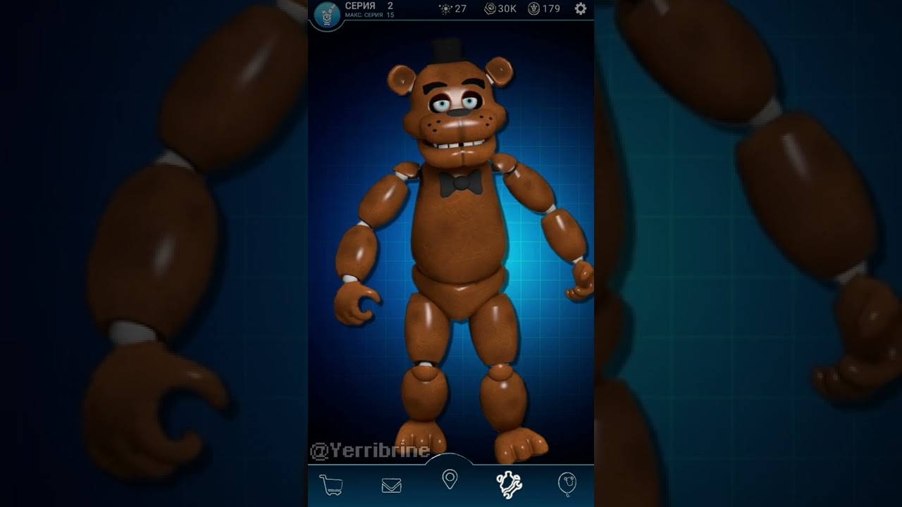 Splink Freddy - Jumpscare & Workshop Animations FNAF AR - YouTube