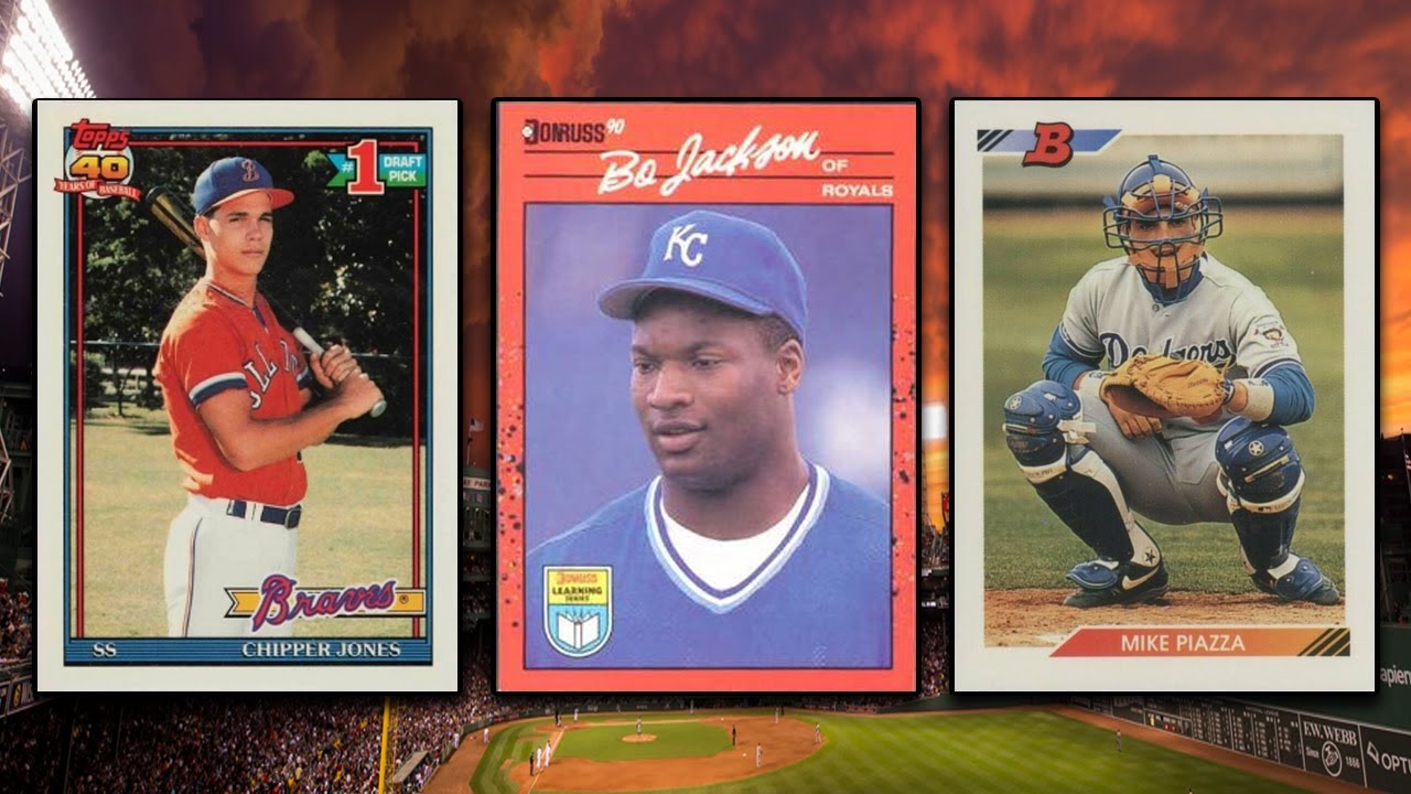 Top 25 Highest Selling 1990s Baseball Cards! - YouTube