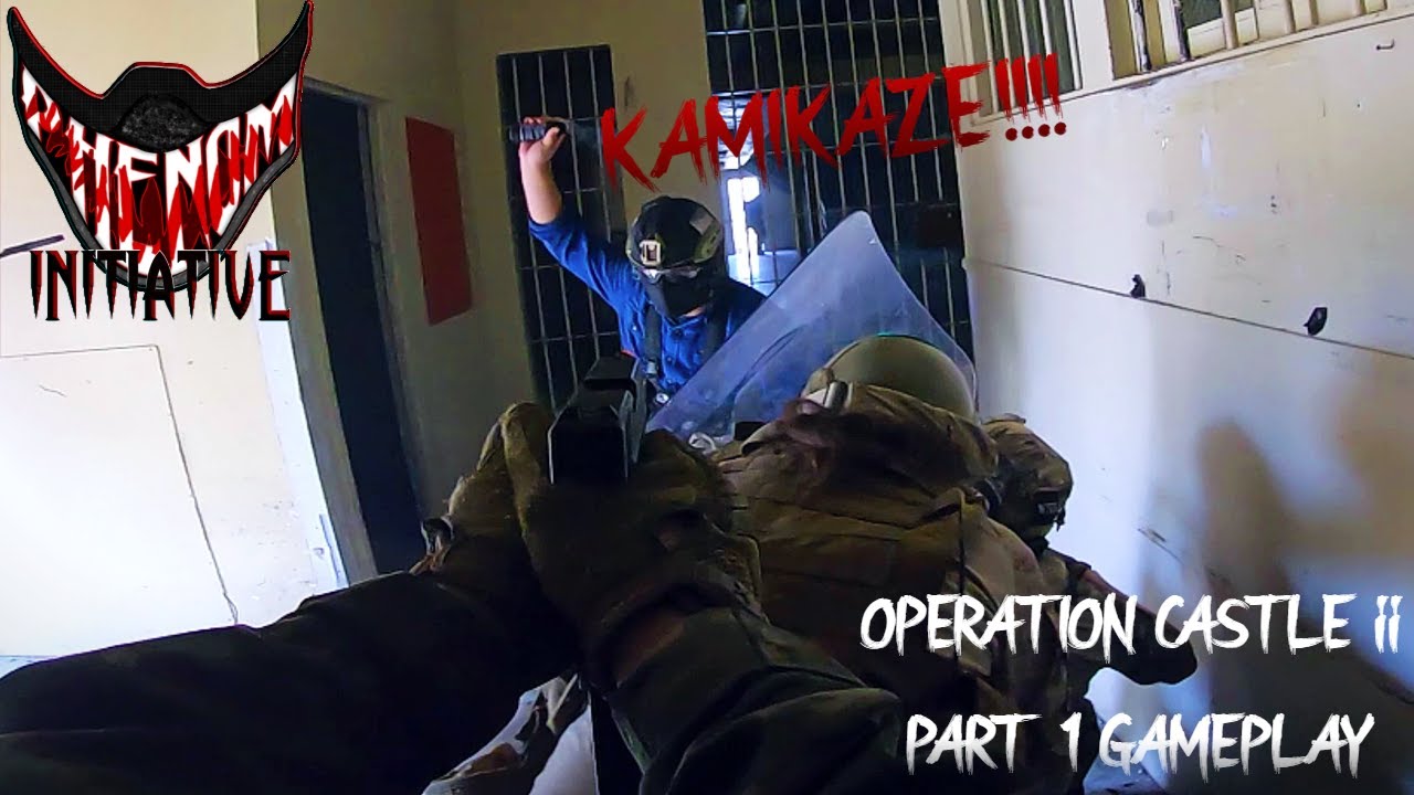 Hallway of Death| INTENSE Airsoft Gameplay with Grenades + Civil War| Operation Castle II Part 1 ...