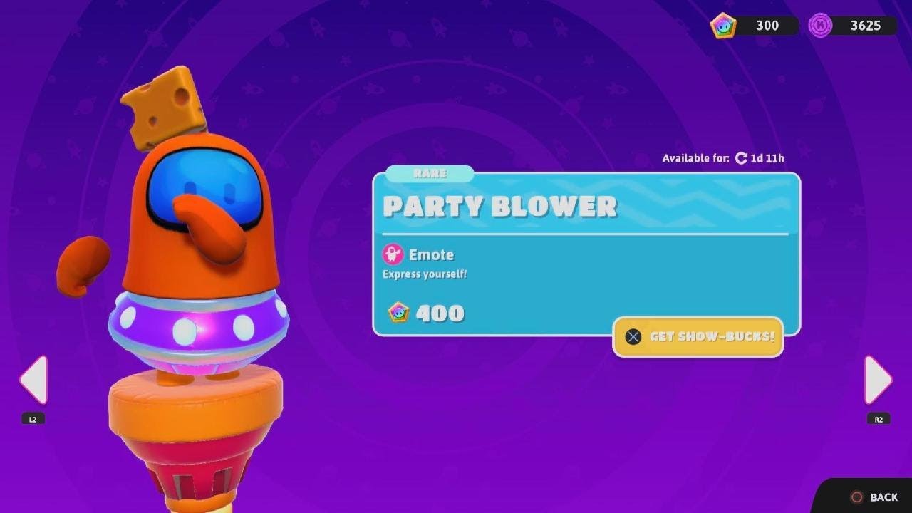 Owl goes partynoice in fall guys - YouTube