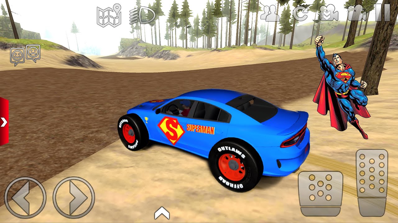 Extreme Speed Superman Dirt Cars Off-road Challenge 3d - Offroad ...