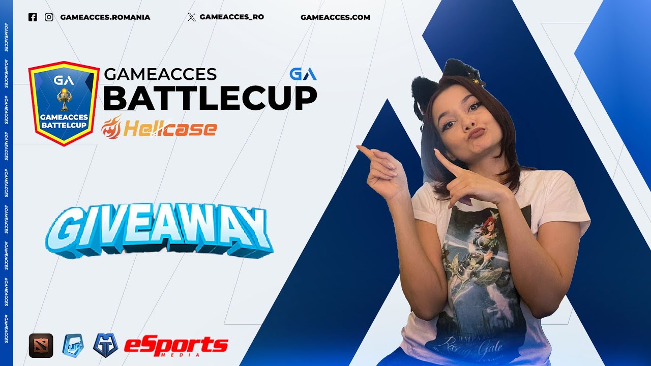 🔴LIVE🚩GIVEAWAY ARCANA / GAMEACCES BATTLECUP DOTA2 #7 #dota2 #hellcase #alexandradota2 - YouTube
