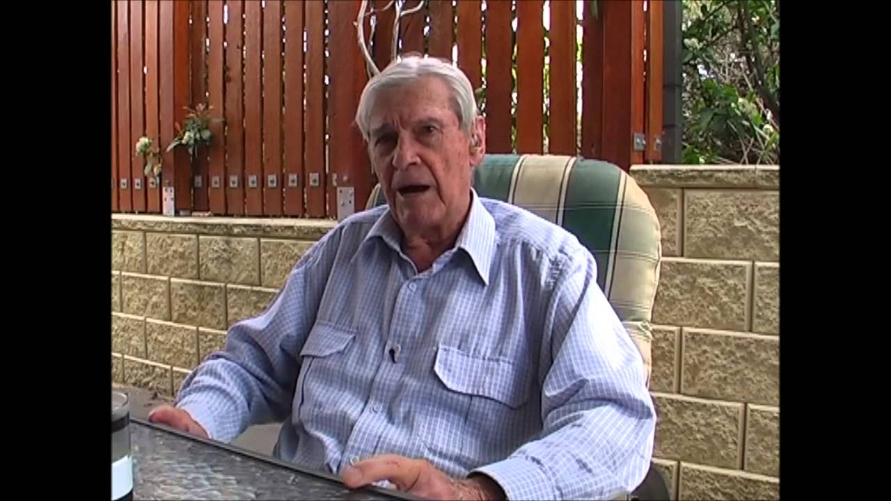 RAAF Bomber Command Pilot - Robert Jubb DFC, talks about making ...