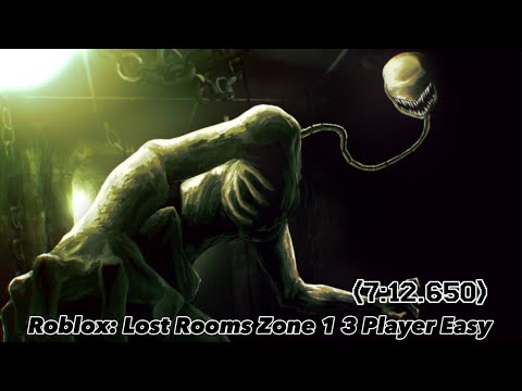Zone -1 3 Players Easy (7:12.650) Roblox: Lost Rooms Speedrun