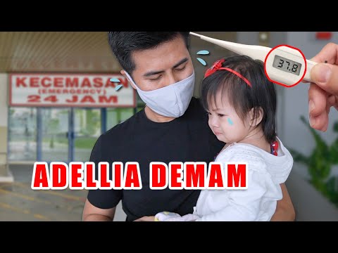 Adellia Demam  Doakan Adellia Sembuh Ya Auntie & Uncle