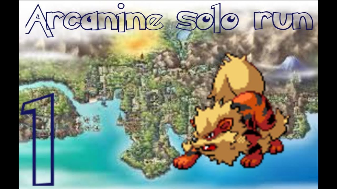 Pokemon: Arcanine solo run Episode I: Getting started. - YouTube
