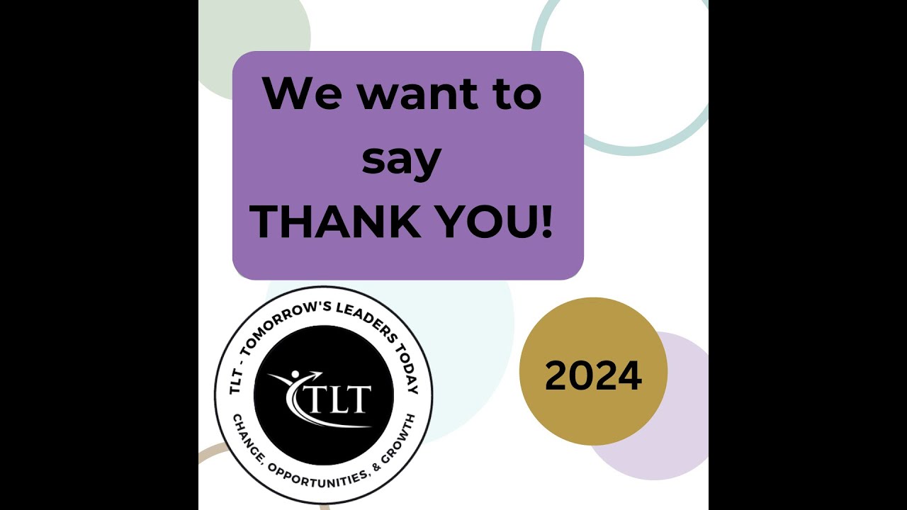 TLT Says Thank you! - YouTube