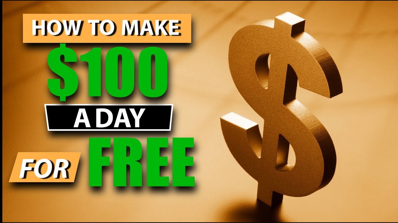 BEST Way To Make $100 PER DAY For FREE Even If You're Broke | Make ...
