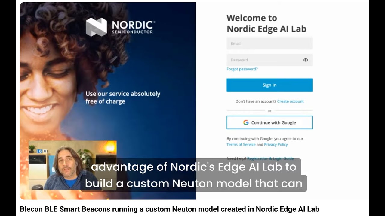 Blecon AI-enabled BLE Smart Beacons running a custom Neuton model ...