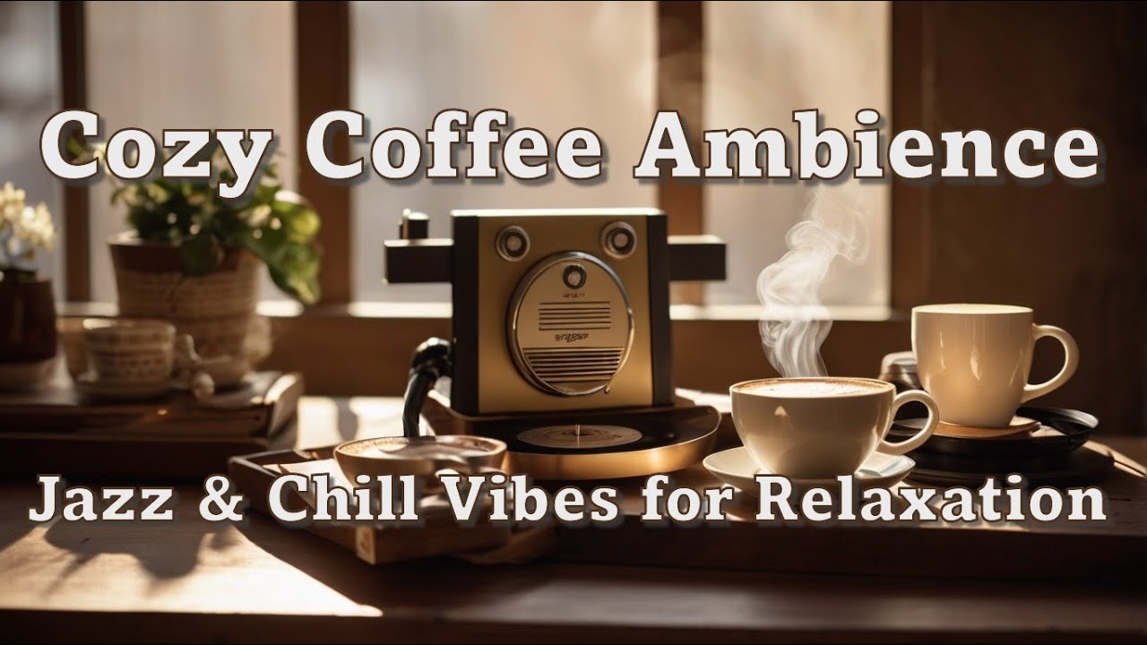 Cozy Coffee Ambience | Smooth Jazz & Chill Vibes for Relaxation - YouTube