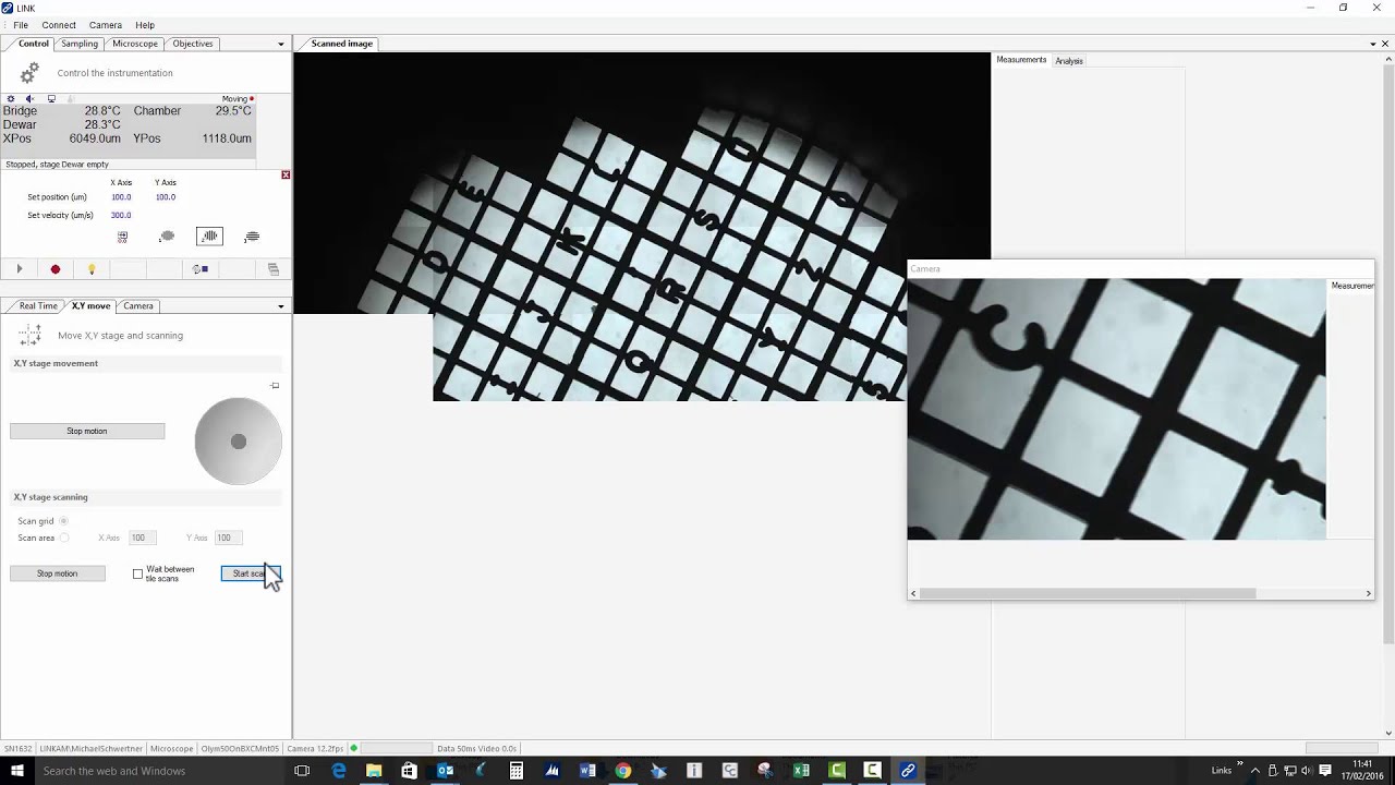 Correlative microscopy - automated mapping of an EM grid at high ...