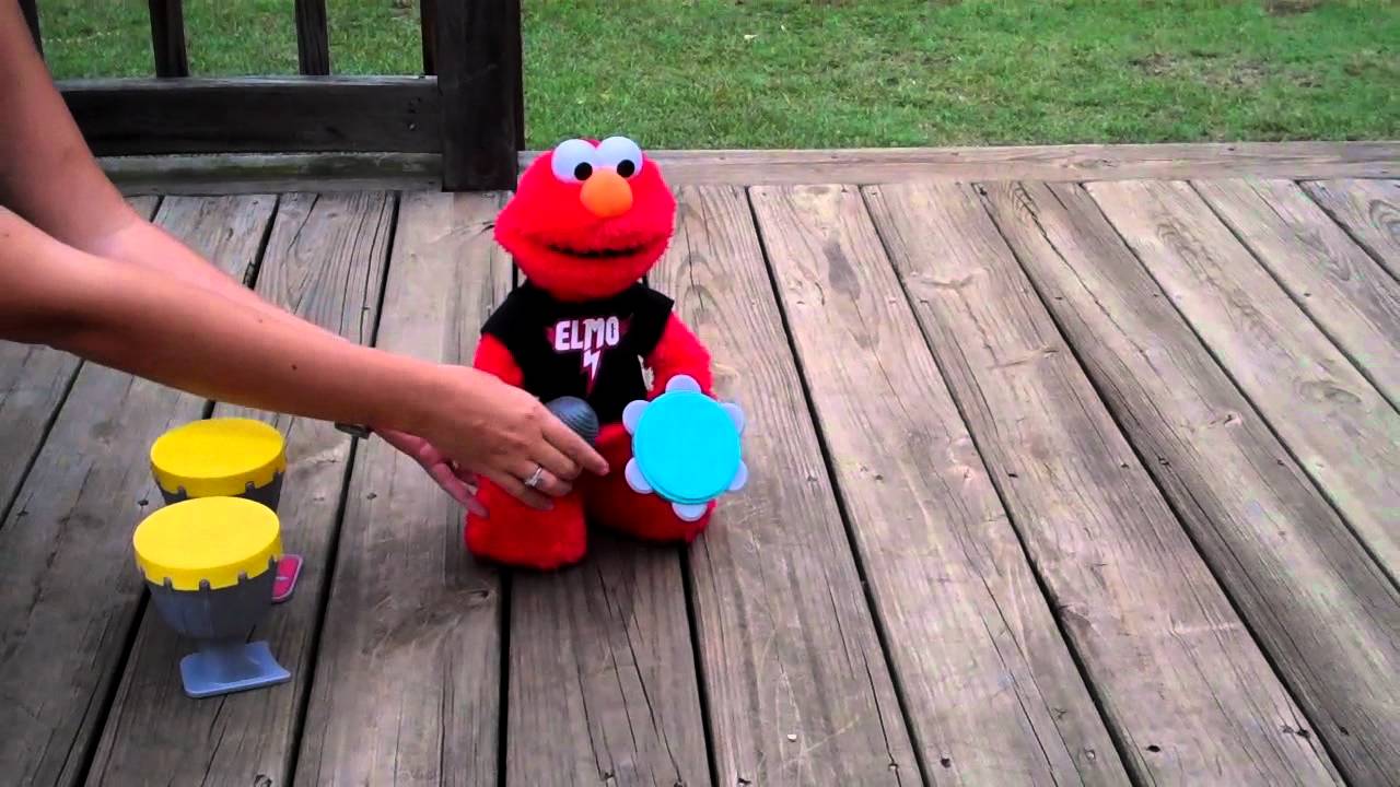 Playskool - Let's Rock Elmo And Instruments - YouTube