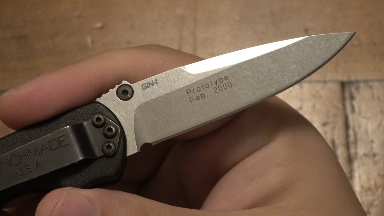 Benchmade Prototypes & Pre-Production Knives...What Does That Mean ...